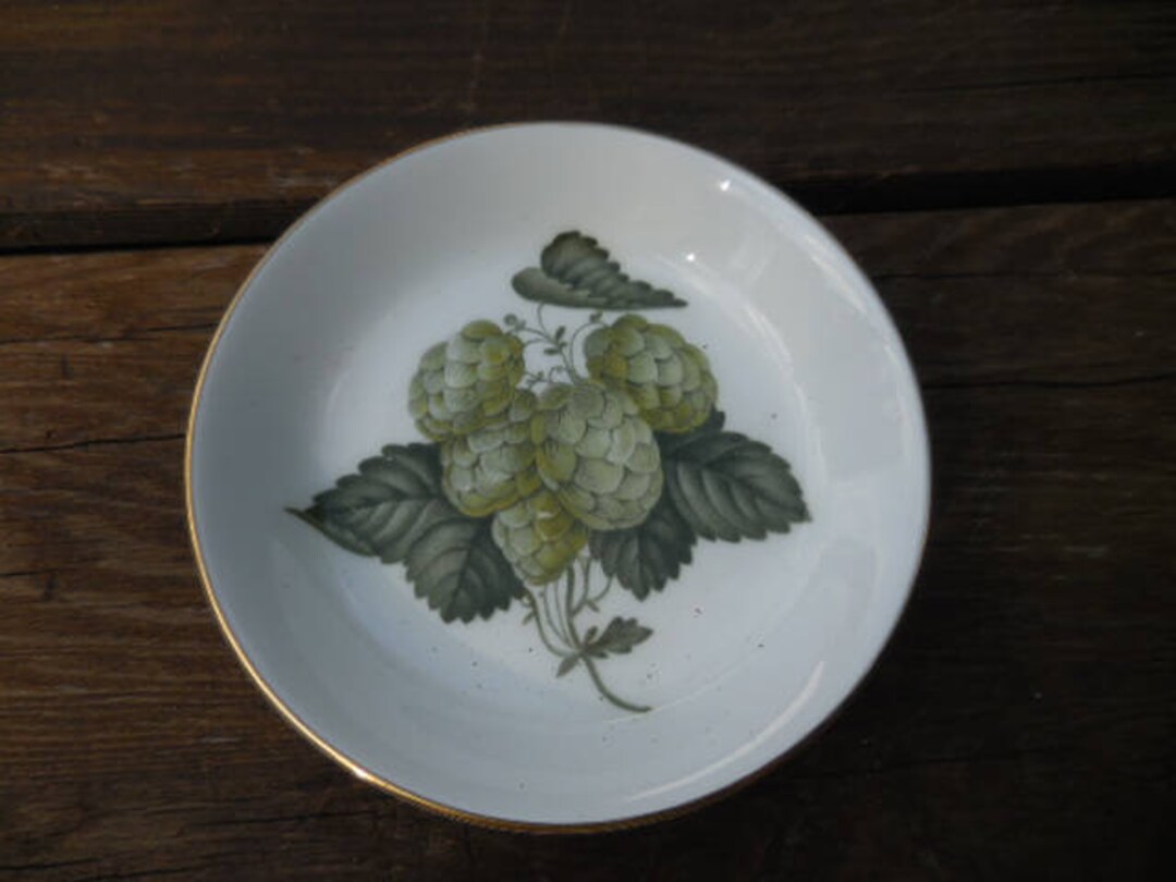 Vintage the Worcester Hop Mathon Fine Bone China England Retro White ...