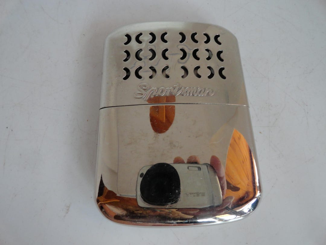 Vintage Chrome Hand Warmer Sportsman Handwarmer Metal Made in Japan ...