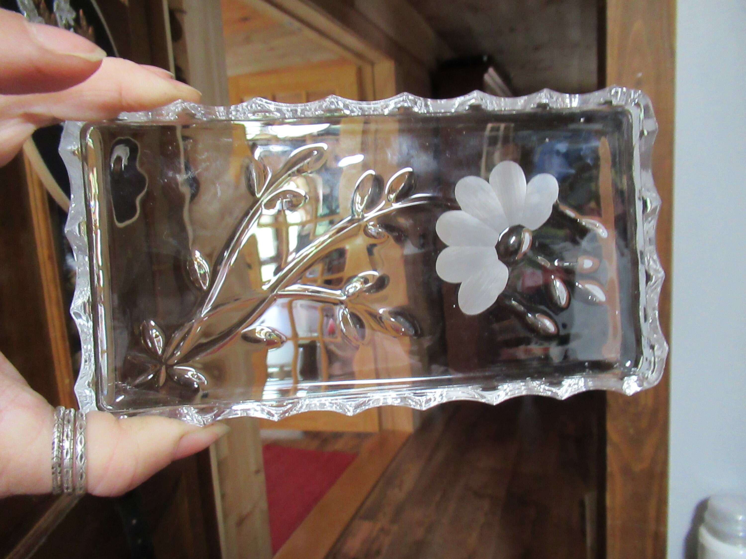 Vintage Princess House Crystal Vanity Set, Powder Dish, Perfume Bottle ...