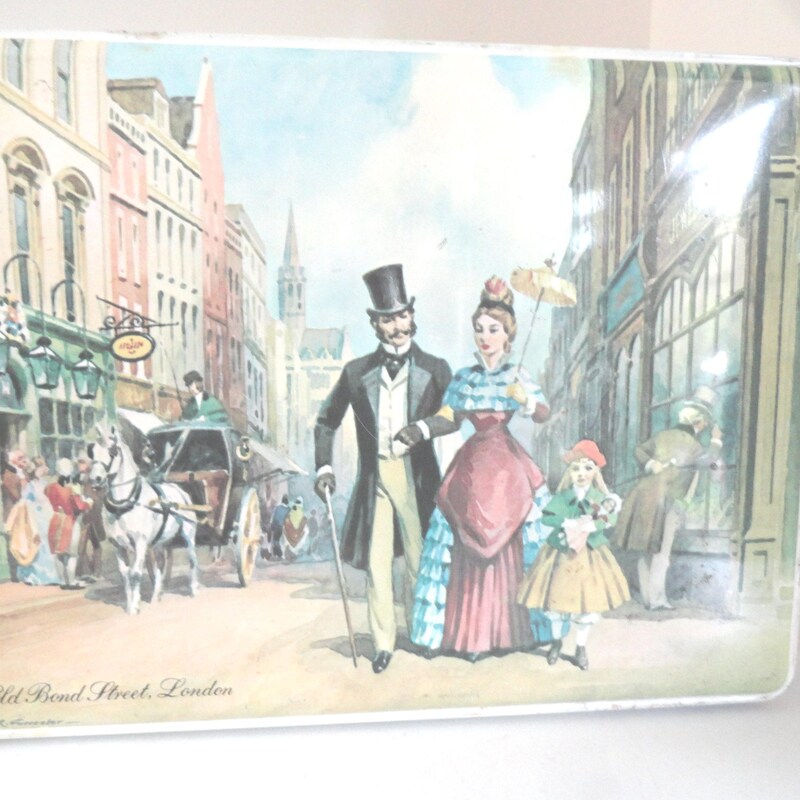 Old Rectangle Vintage Tins - Etsy