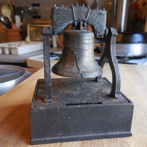 Cast Iron Liberty Bell - Etsy