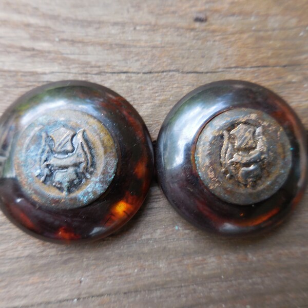 Plastic Tortoise Shell Buttons - Etsy