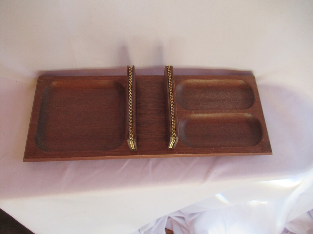 Vintage Swank Men's Valet Wooden Valet for Men Man's Gift Valet Dresser ...