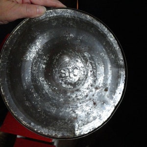 Vintage Large Red Metal Pail B Middle Joseph Middleby Jr. Inc. Bucket ...