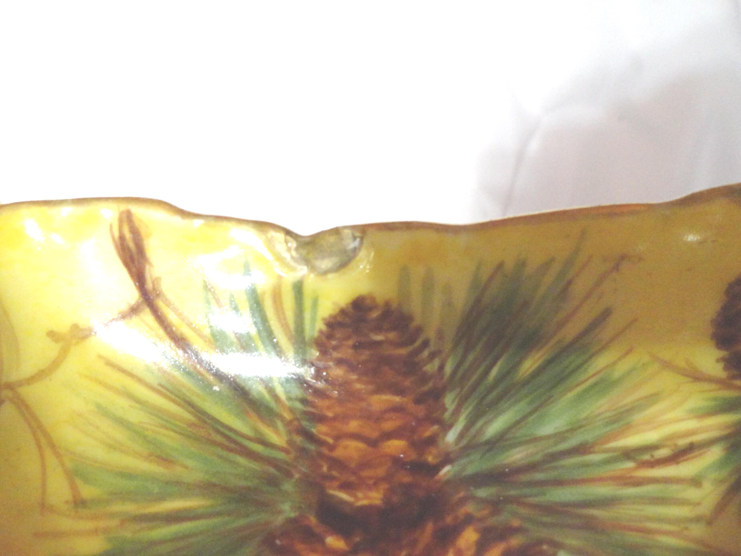 Antique Limoges Bone Dish With Pinecones, 1880s, the Norma - Etsy
