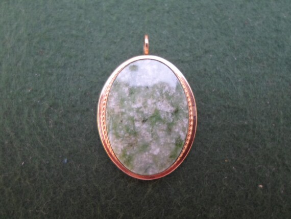 Vintage 1960s Oval Pin/brooch/pendant Gold Tone Gold Filled | Etsy