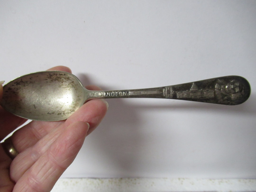 Vintage Avon George Washington Spoon Collectible Spoon Silver Plated ...