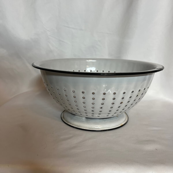 Enamel Colander - Etsy