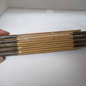 Vintage Lufkin Red End Extension Rule Wooden Ruler X46 Not Perfect 60 ...