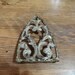 Antique Cast Iron Clothes Iron Rest Trivet Footed Silver & Rusty ...