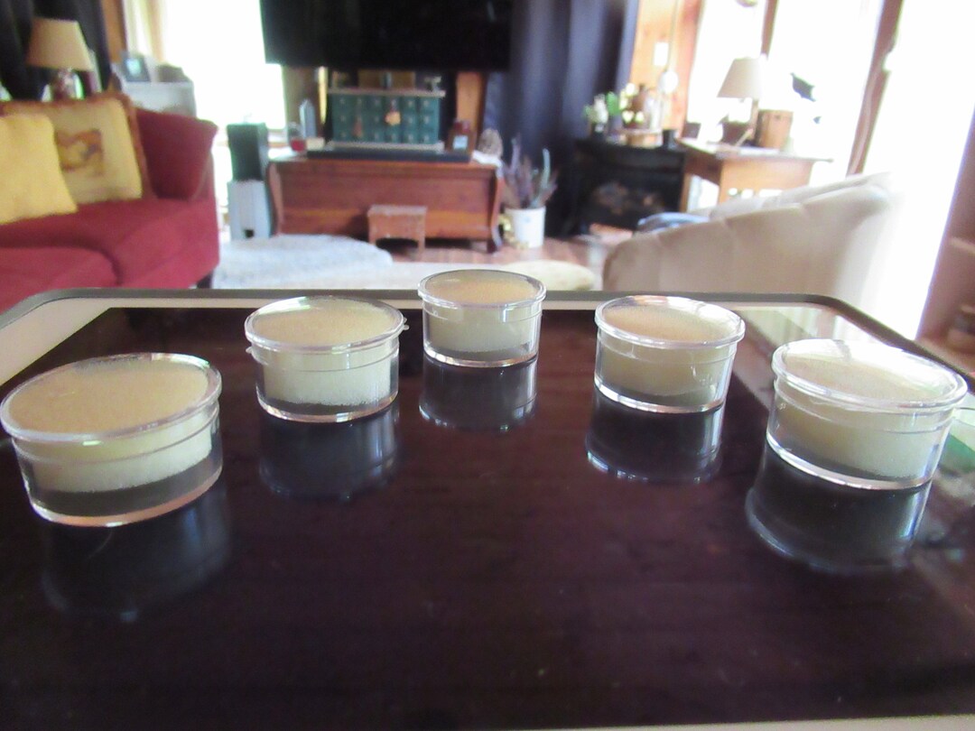 Small Collectible Containers Gems Round Clear Plastic Padded Precious ...