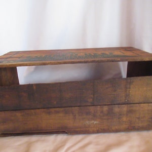 Vintage Libby's Corned Beef Partial Crate Repurpose Rustic Wood ...