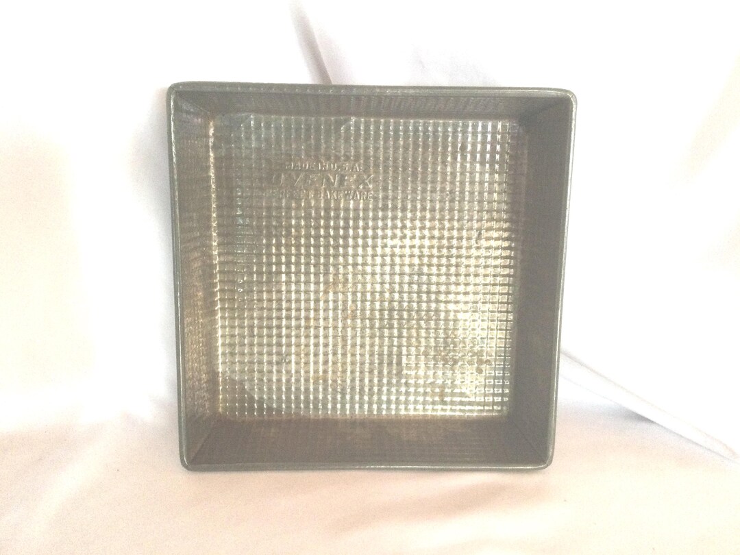 Vintage Ovenex Square Pan Ekco 600 Waffle Pattern Perfect Bakeware ...