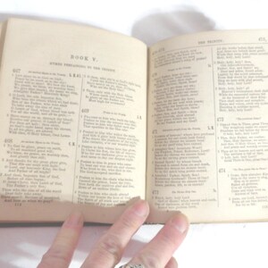 Antique 1800s Religious Book, the Sabbath Hymn-book, 1858, Mason ...