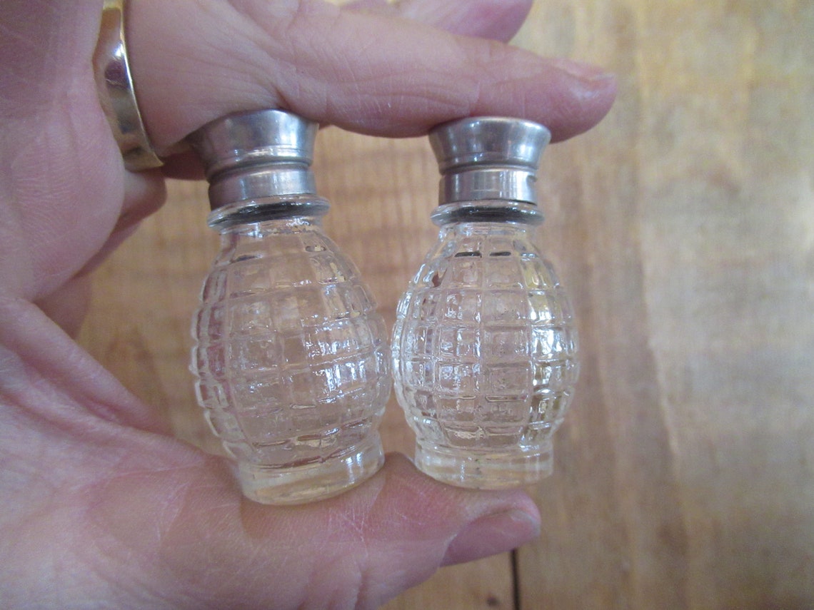 Vintage 1930s to 1950s 1 Set or Pair Small/tiny Clear Glass - Etsy