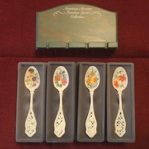 Vintage 1980s 1 Avon Porcelain Spoon or Rack/holder/display - Etsy