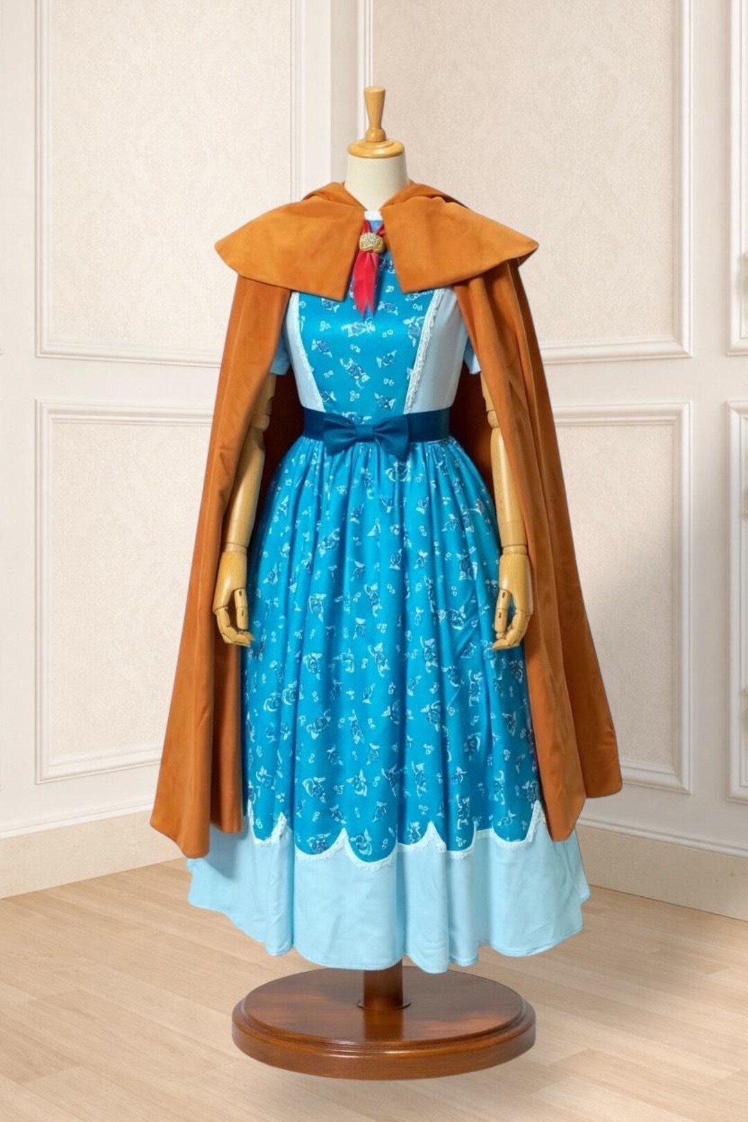 Holly Inspired Retro Blue Dress Cape Cosplay - Etsy
