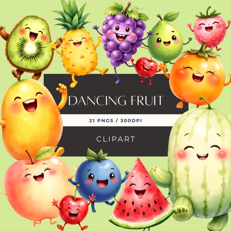 Fruit Characters - Etsy UK