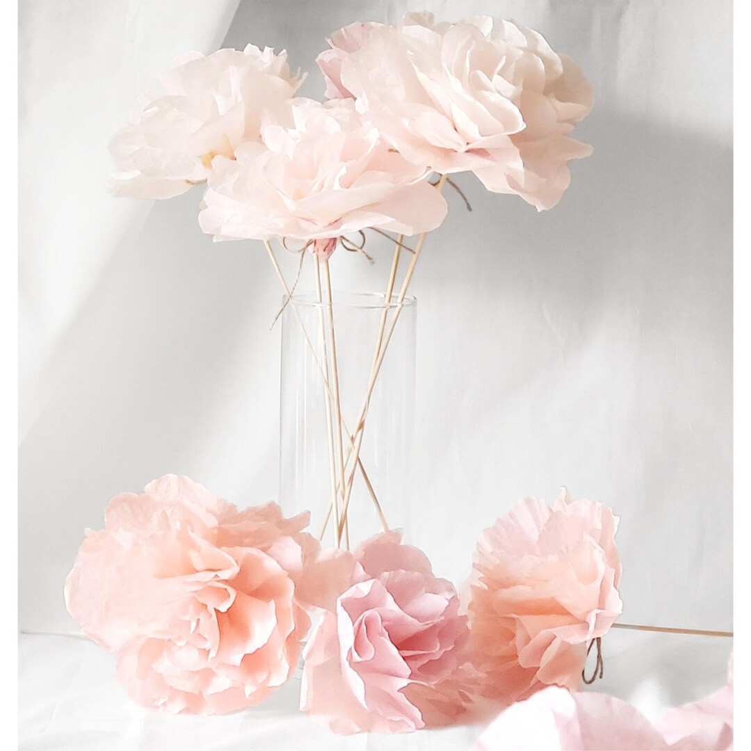 Paper Flower Party Decorations, Custom Wedding Favors, Valentine's ...