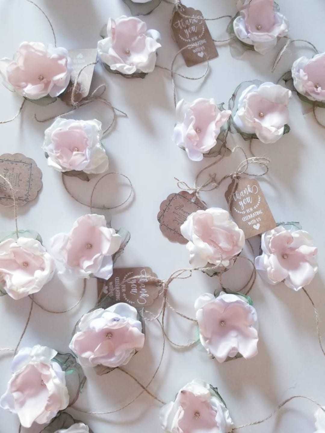 Garland Decorations, Blush Flower Garland, Custom Wedding Decor, Blush ...
