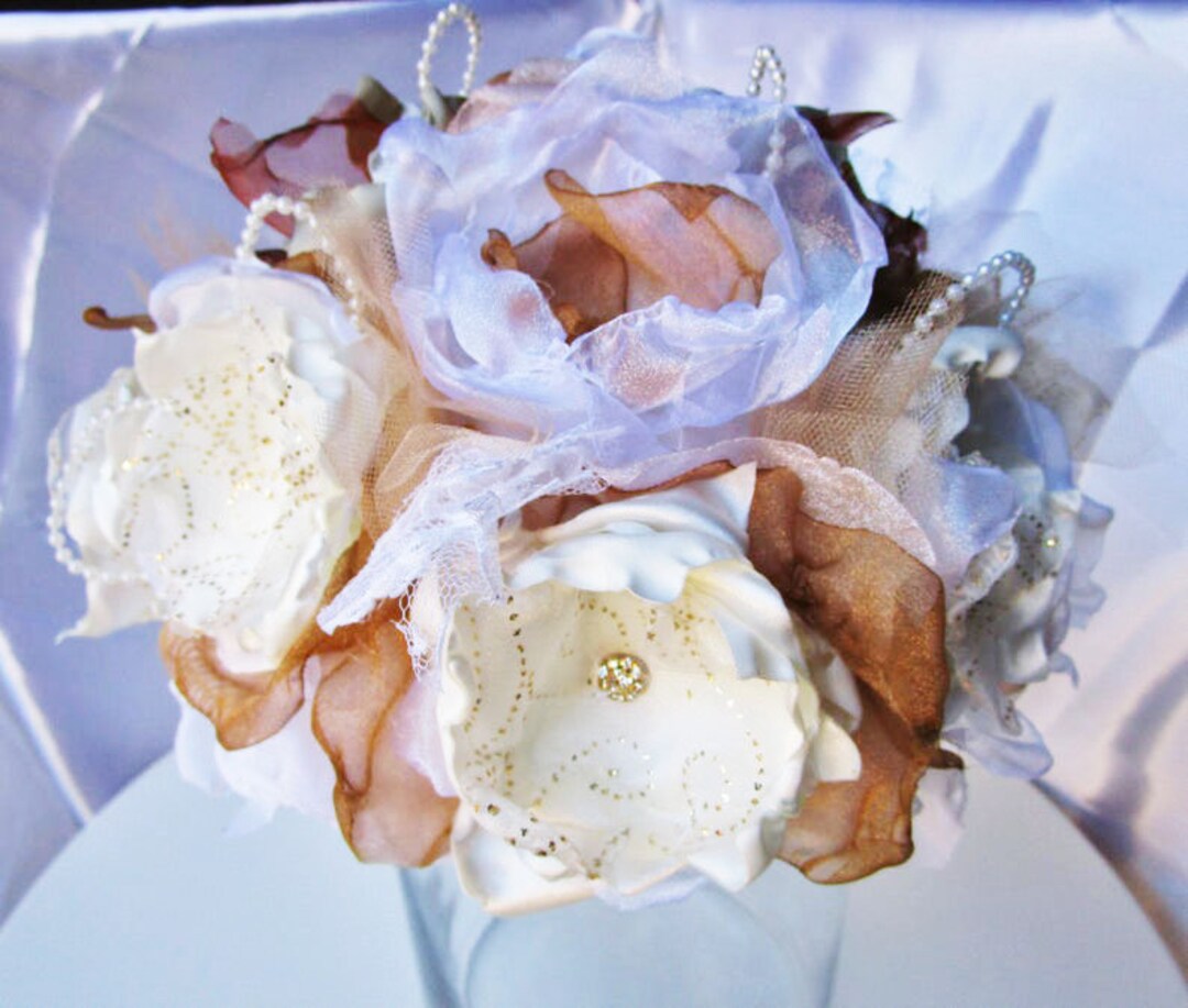 Flower Cake Topper, Wedding Cake Topper, Wedding Cake Flowers, Cake ...