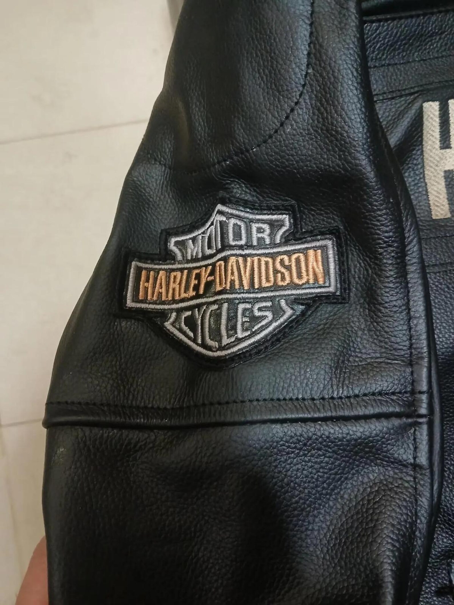 Harley Davidson Classic Cruiser Leather Jacket Men Black Motorcycle ...