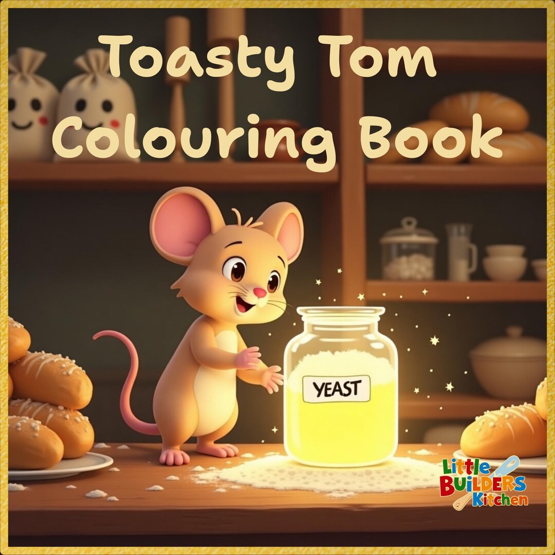Toasty Tom | Colouring Book / Coloring Book | Little Builders Kitchen ...
