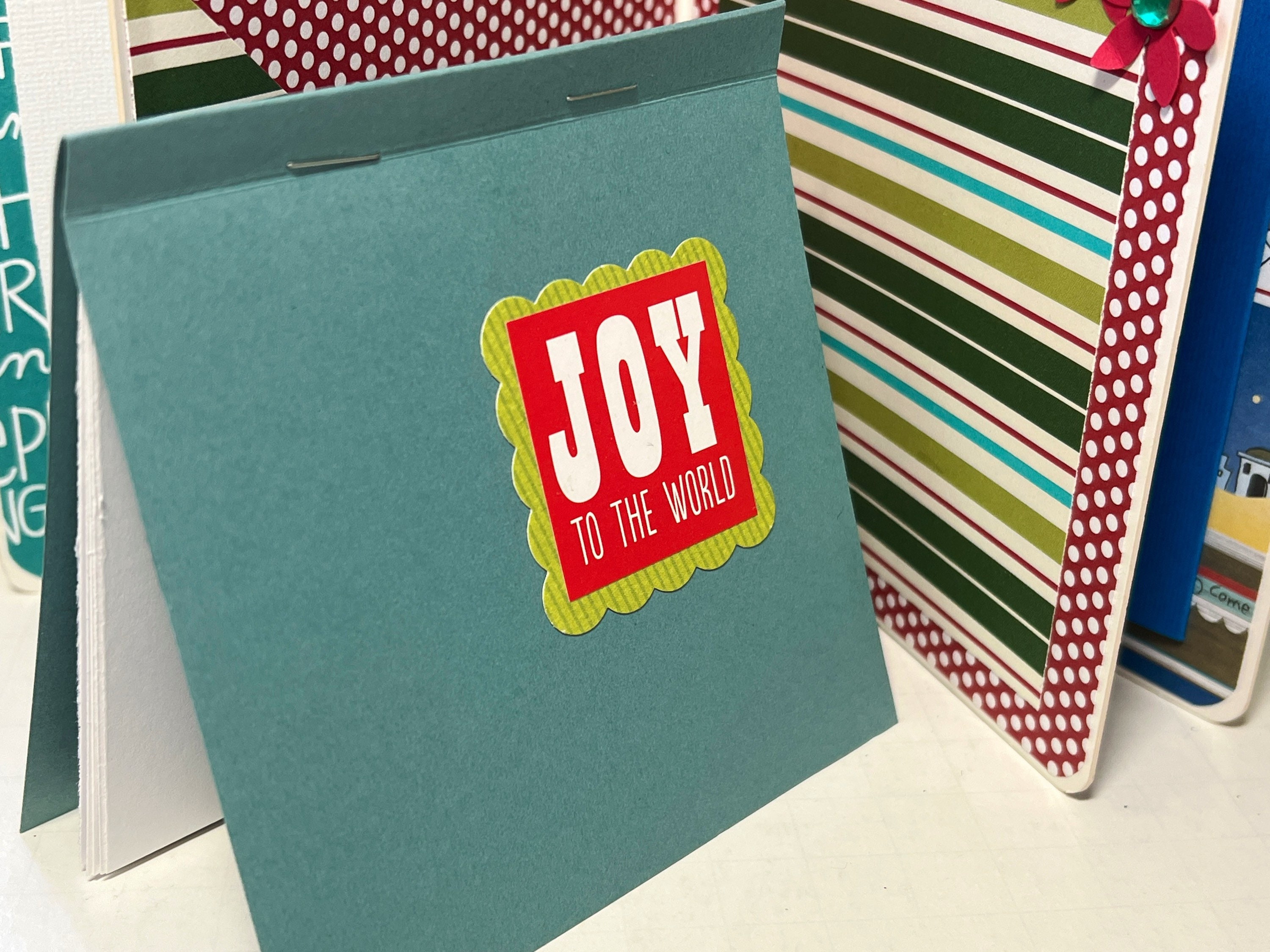 Christmas Nativity Mini Album Scrapbook Premade Pages Chipboard Book 5 ...