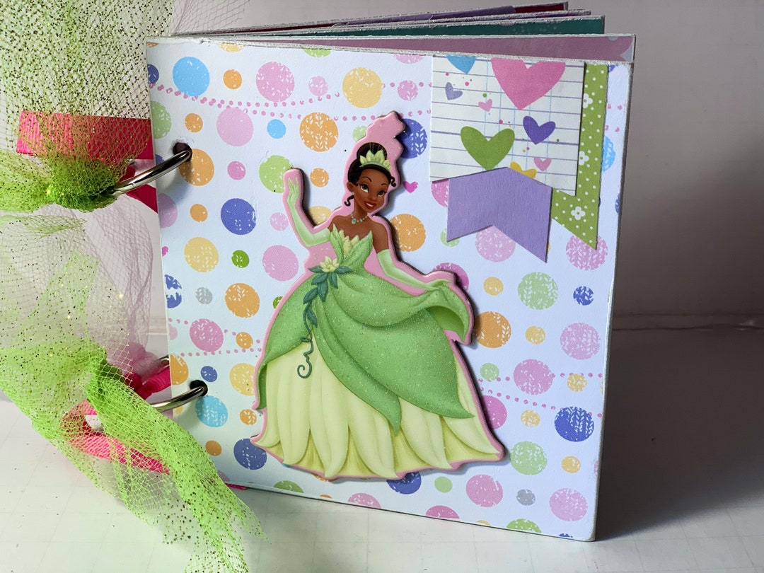 Disney Princess Scrapbook Premade Pages Chipboard Scrapbook Mini Album ...