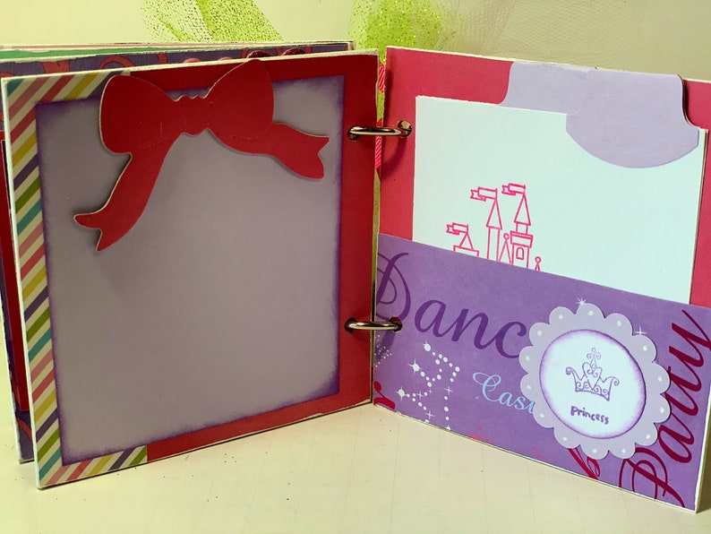 Disney Princess Scrapbook Premade Pages Chipboard Scrapbook Mini Album ...