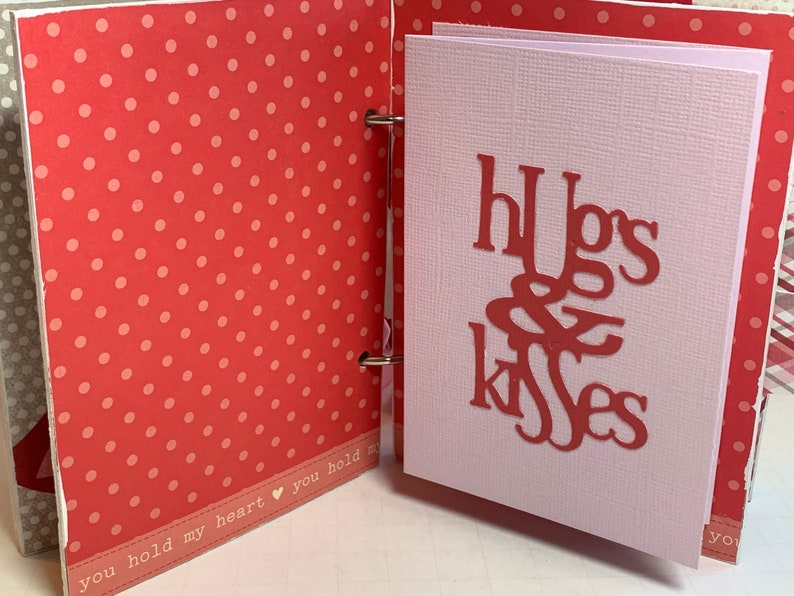 Love Scrapbook Premade Pages Mini Album Brag Book Etsy