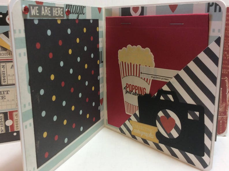Disney Scrapbook Premade Pages Chipboard Scrapbook Mini Album Mickey ...