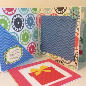 Birthday Scrapbook Party Premade Pages Chipboard Mini Album - Etsy
