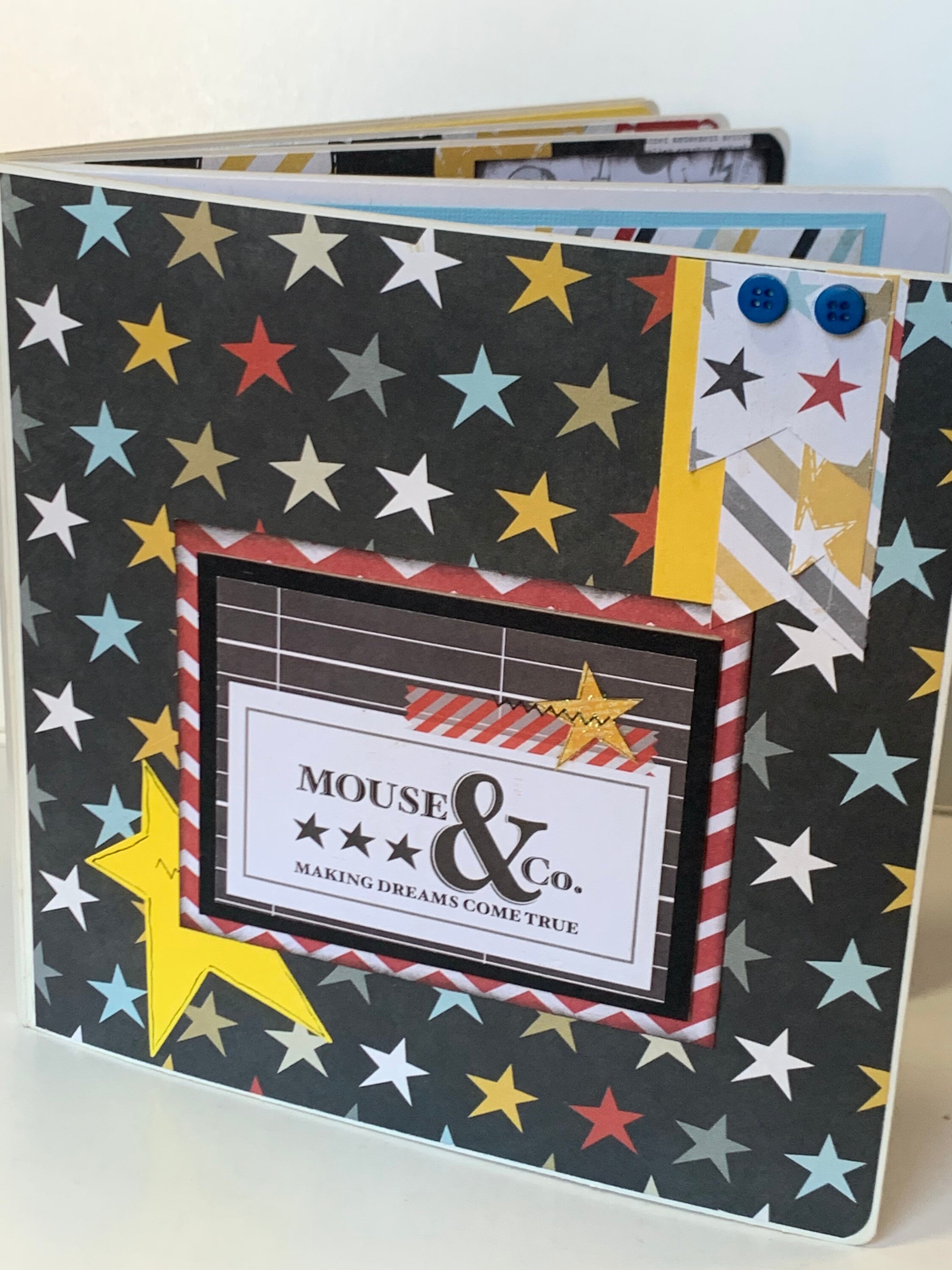 Disney Chipboard Scrapbook Scrapbooking Paper, Party & Kids etna.com.pe