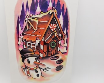 Gingerbread Tattoo - Etsy