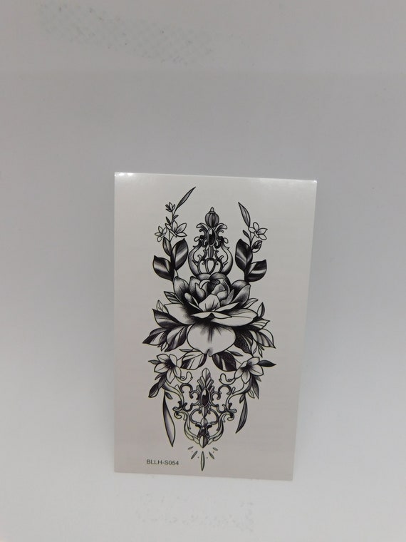 Fancy Flower Tattoo Designs