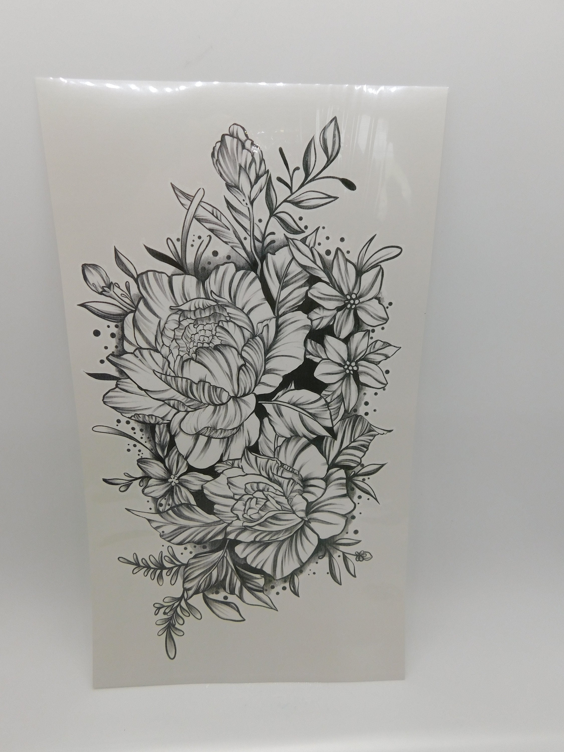 Fancy Flower Tattoo Designs