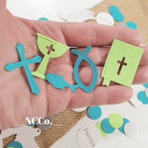 300 Personalized First Holy Communion Confetti, Confirmation Party ...