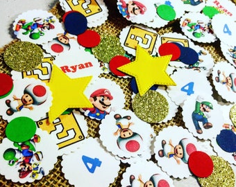 Confetti Super Mario - Etsy