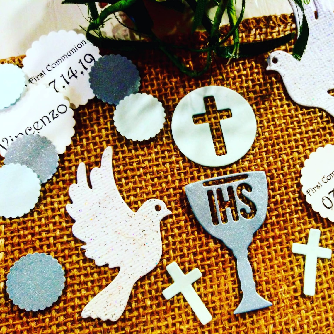 300 Personalized First Communion Confetti Confirmation Party | Etsy