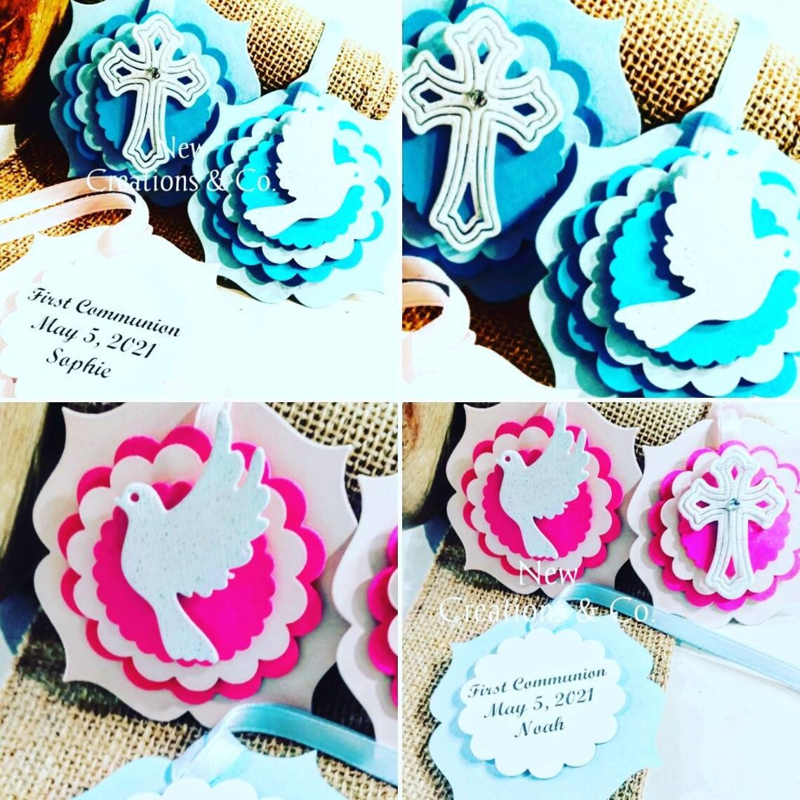 300 Personalized First Communion Confetti, Confirmation Party ...