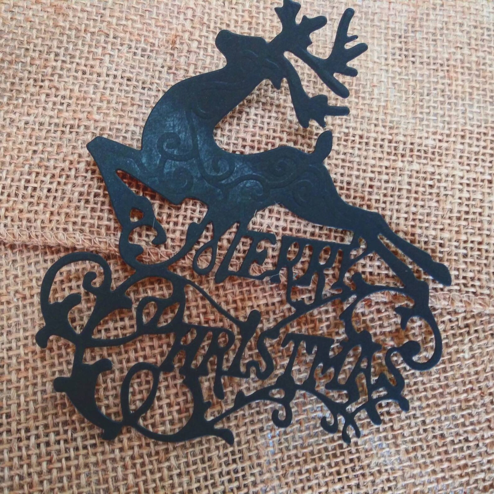 10 Reindeer Die Cuts, Christmas, Scrapbooking, Cardmaking, Cutout - Etsy