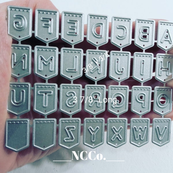 Metal Letter Die Cut - Etsy