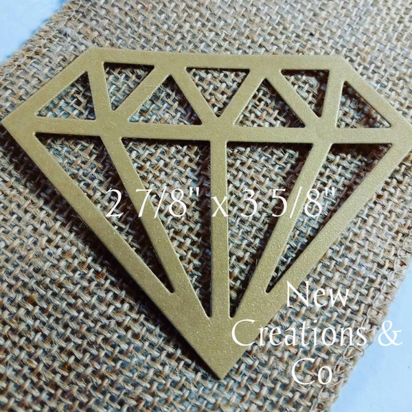 Diamond Cutout - Etsy