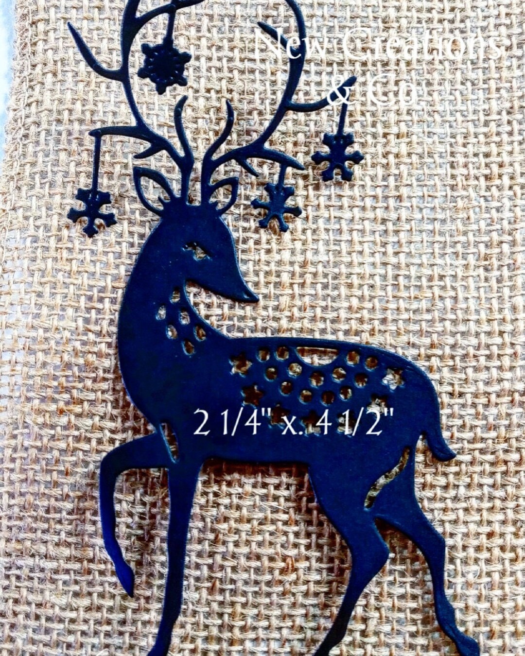 10 Reindeer Die Cuts, Christmas, Scrapbooking, Card Making - Etsy