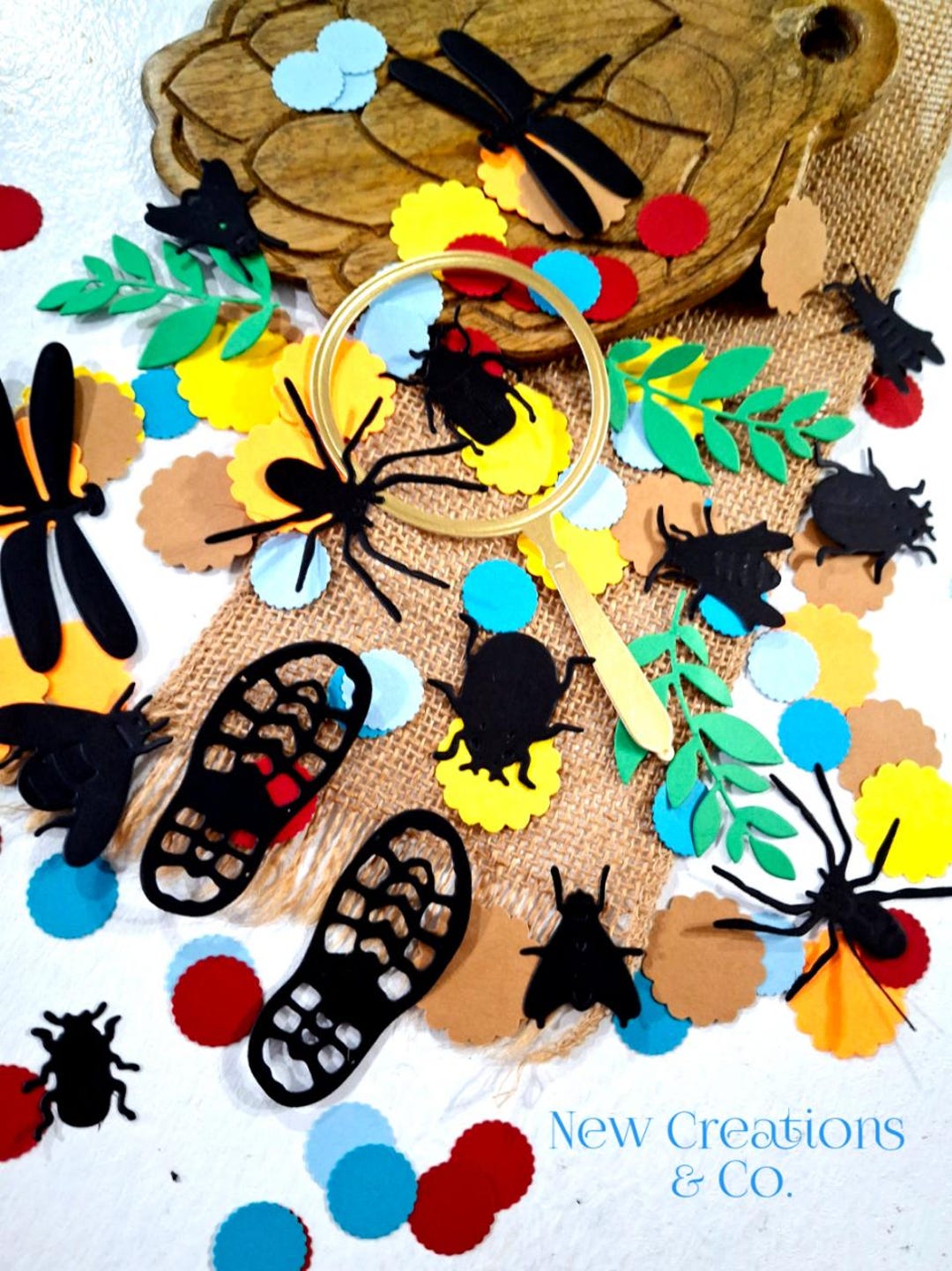 150 Insect Confetti: Bug Birthday Party Decorations - Etsy