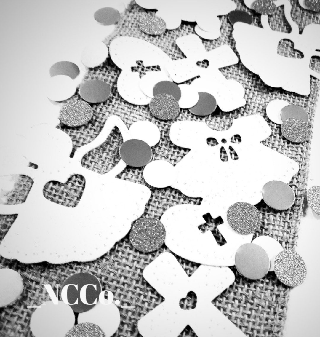 150 Girl Baptism Confetti, Christening, Baby Dedication, Party ...