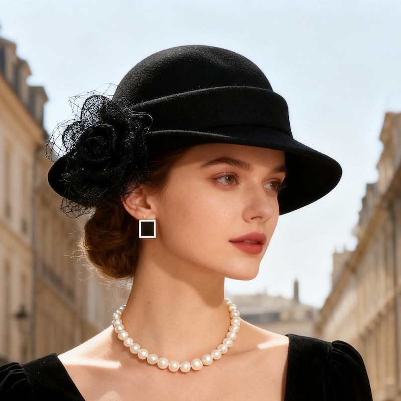 Wool Felt Hats for Church - Etsy