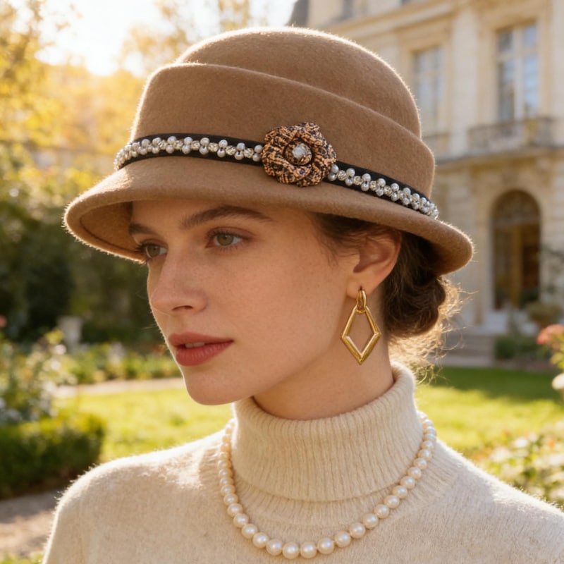 Ladies Felt Wedding Hat - Etsy