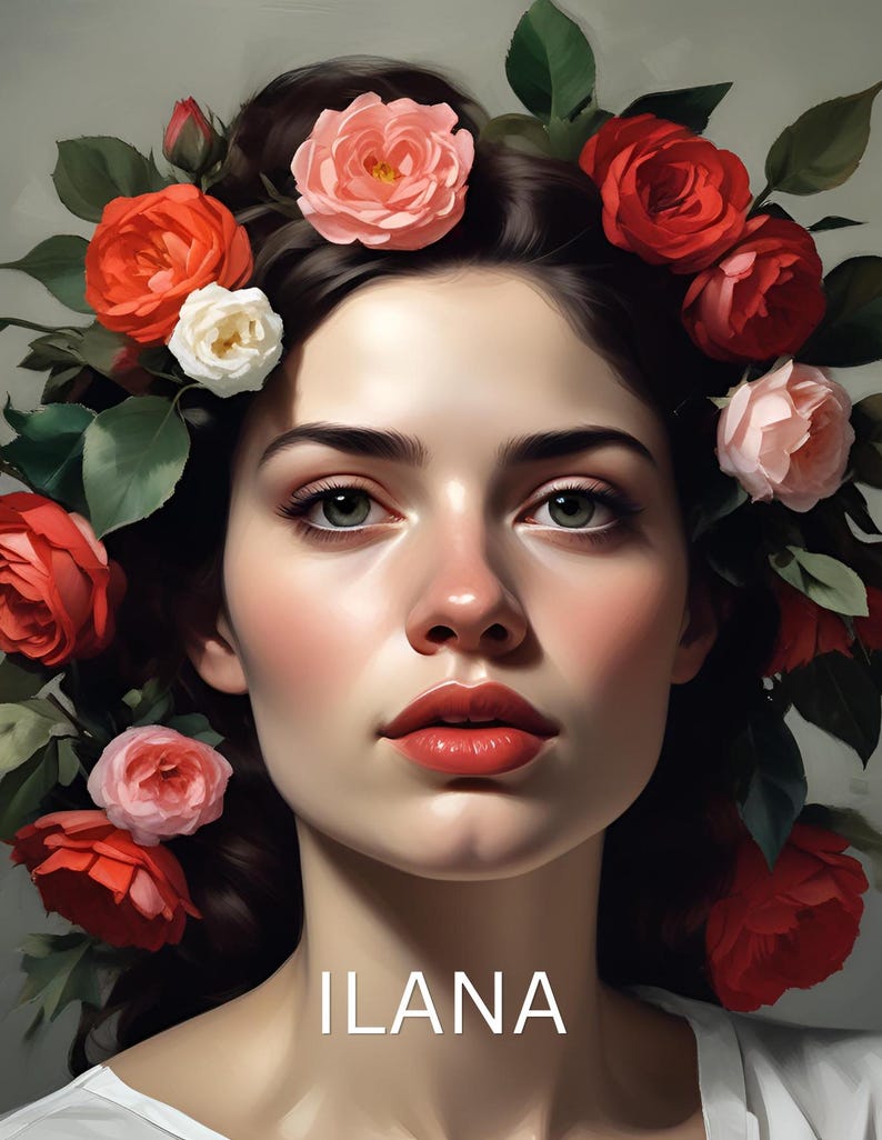 Woman Portrait Collection 3 - Etsy